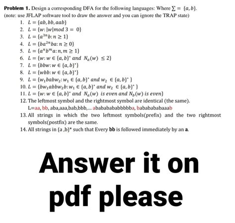 Solved Problem Design A Corresponding Dfa For The Chegg