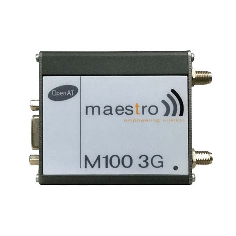 RS232 RS485 3G 2g GSM GPRS Maestro M100 Modem With TCP IP Smark Pack