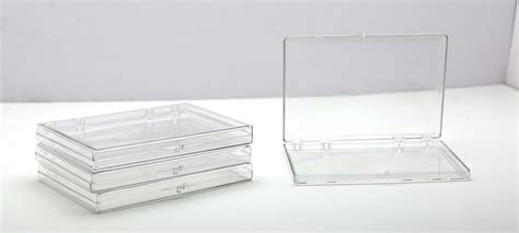 Clear Plastic Storage Boxes With Hinged Lids Outlet