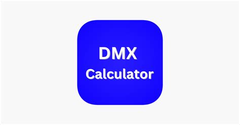 DMX Dip Calculator On The App Store