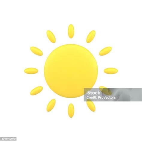 미니멀 한 태양 3d 아이콘 더운 여름과 밝은 날씨의 노란색 상징 3차원 형태에 대한 스톡 벡터 아트 및 기타 이미지 3차원 형태 계절 금색 Istock