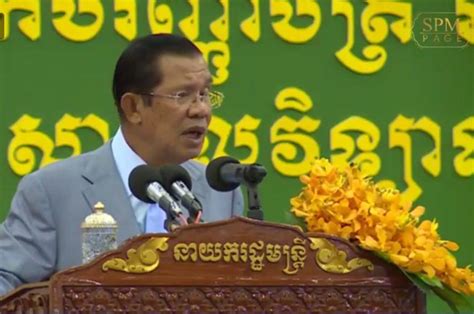 សម្តេច ហ៊ុន សែន ៖ អ្នក បំផ្លាញ ប្រជាធិបតេយ្យ ពិតប្រាកដ គឺ អ្នក អំពាវនាវ មិន ឲ្យ ពលរដ្ឋ ទៅ បោះឆ្នោត