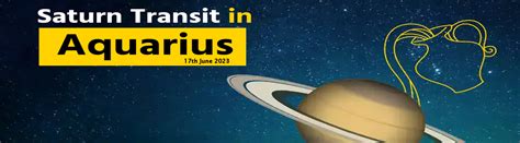 Reverse Transit Of Saturn In Aquarius 17th June 2023 Truthstar