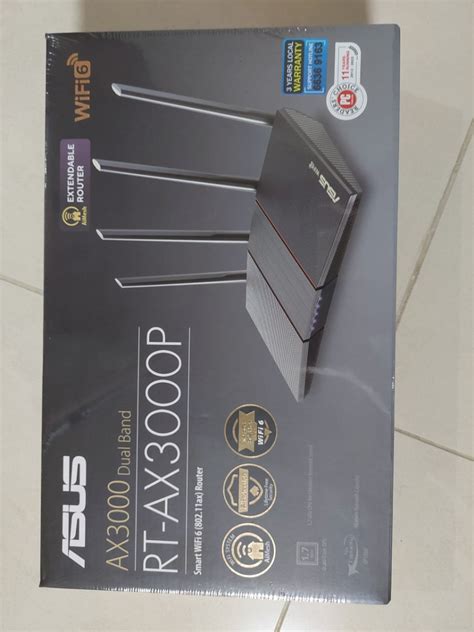ASUS RT AX3000P BNIB Computers Tech Parts Accessories Networking On Carousell