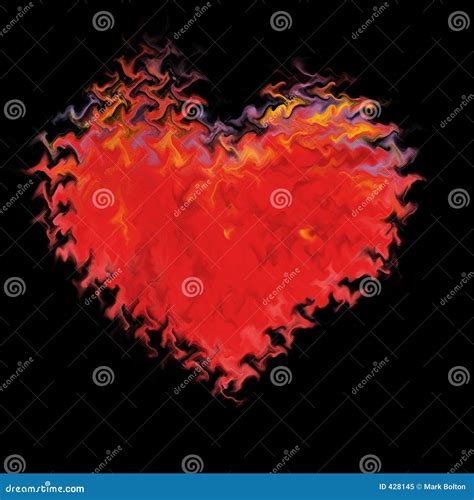 Amor Ardiente 2 Stock De Ilustración Ilustración De Sensaciones 428145