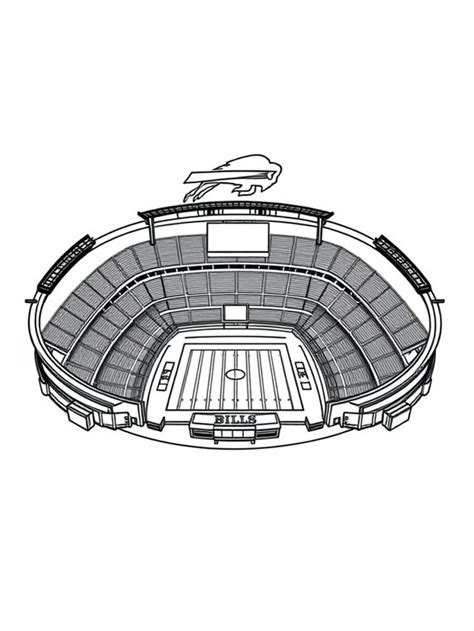 12 Free Printable Buffalo Bills Coloring Pages For Fans