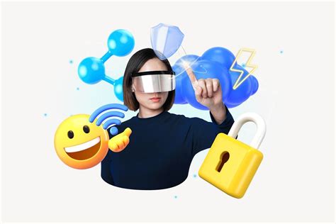 Ai Data Technology 3d Collage Premium Photo Rawpixel