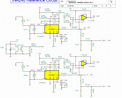 Ina240 Pspice Model Va Two Shunt Values Amplifiers Forum Amplifiers Ti E2e Support Forums
