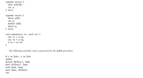 Solved In The Following Code A And B Are Constants Defined