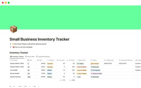 Invoice Generator And Payment Tracker Template Notion Marketplace