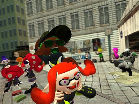 Gmod Splatoon Crazy Girlfriend By Mrjossman3 On Deviantart