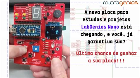 Formação Aprenda Arduino Programação Eletrônica E Microcontroladores Com A Labgenios Nano