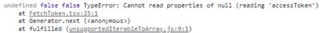 Fetchwithtoken Crashes With A Null Error When No Tokens Are Present · Issue 1017 · Axafrance