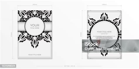 Luxueux Modèle De Carte Dinvitation Rectangulaire Blanche Avec Des