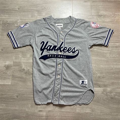 Vintage Vintage 90s New York Yankees Script Baseball Jersey Medium
