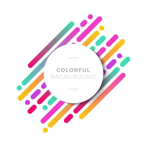 カラフルな形の抽象的な背景 Ai Eps Uidownload