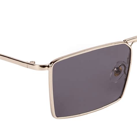 Buy Voyage Black Square Sunglass For Unisex 2057mg3573 Online