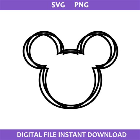 Mickey Mouse Head Logo