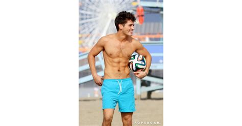 Gregg Sulkin Shirtless In Santa Monica October 2015 Popsugar