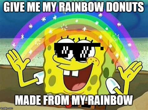 Spongebob Meme Rainbow