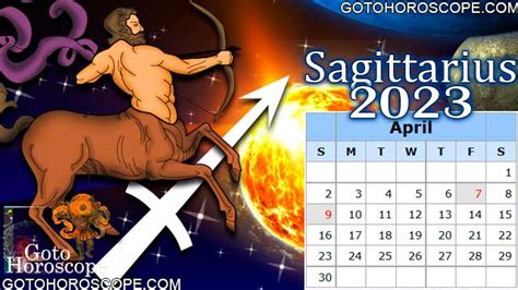 April 2023 Sagittarius Horoscope Free Monthly Horoscope For April 2023