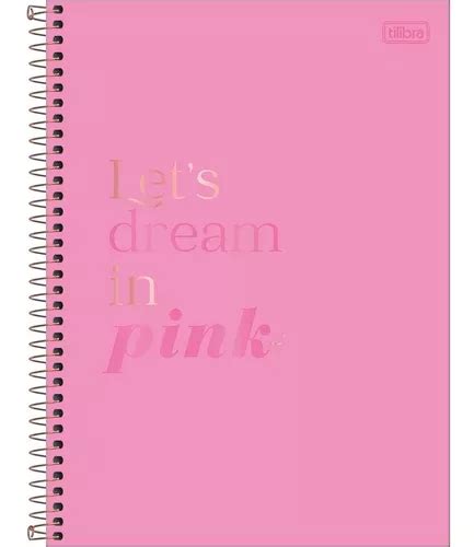 Caderno Espiral Universitário Mat Love Pink Fls Tilibra Parcelamento sem juros