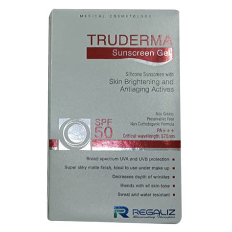 Sunscreen Gel High Quality Lightweight Formula For All Skin Types