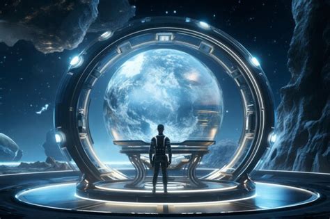 Premium Ai Image Aiassisted Space Exploration And Research Future