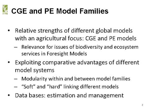 Global Computable General Equilibrium And Partial Equilibrium Models