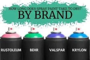 How Long Does Spray Paint Take To Dry Restore Decor More