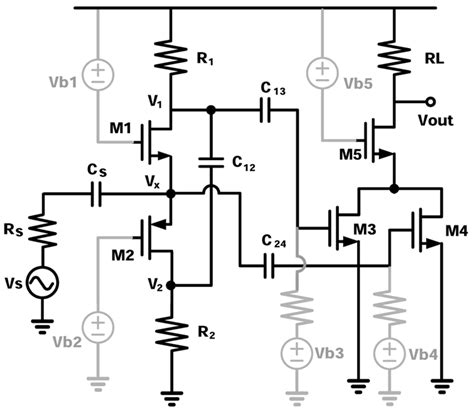 Low Noise Amplifier Full Schematic 120 Download Scientific Diagram