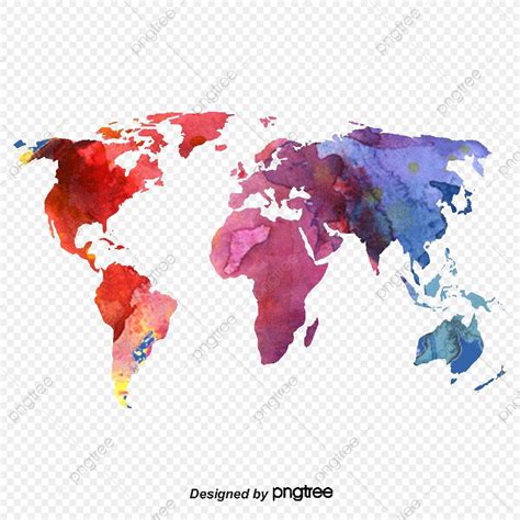 Vectores De Color Mapa Del Mundo Png Dibujos Mapa Del Mundo Mapa