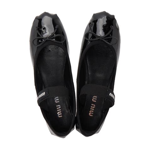 미우미우 발레리나 여성 플랫슈즈 5f794d Jhr F0002miu Miu