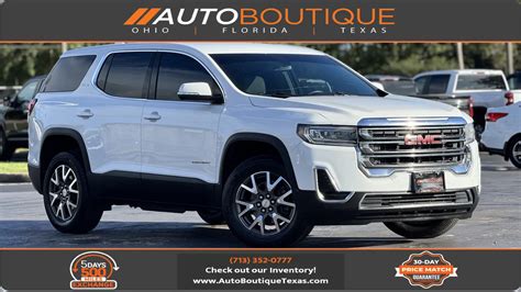 Used 2020 Gmc Acadia Sle For Sale In Alvin Tx At Auto Boutique Texas