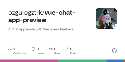 Github Ozgurogztrk Vue Chat App Preview A Chat App Made With Vue Js And Firebase