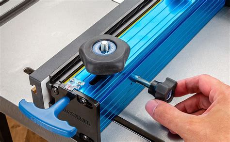 Router Table Fence W Micro Adjustment Knob Set Includes Router Fence Dust Port Bit Guard