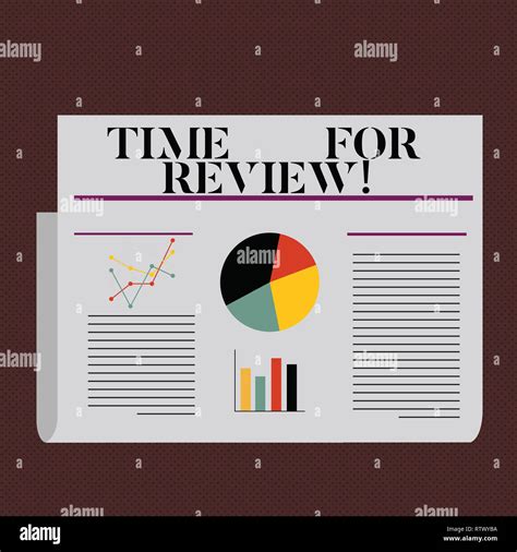 Word Writing Text Time For Review Business Concept For Giving Feedback