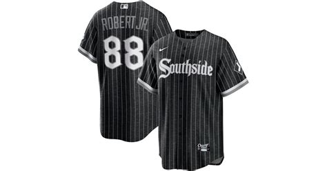 Nike Luis Robert Black Chicago White Sox City Connect Replica Player