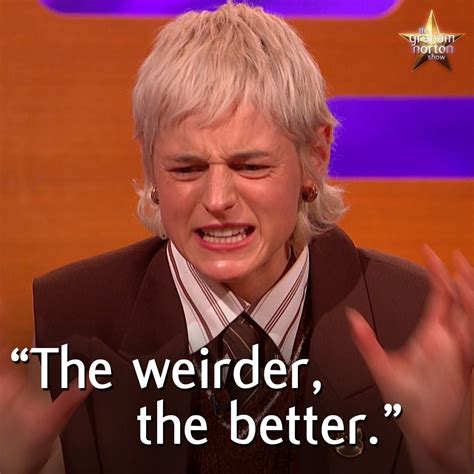 Emma Corrin Has No Idea What They Wore The Graham Norton Show