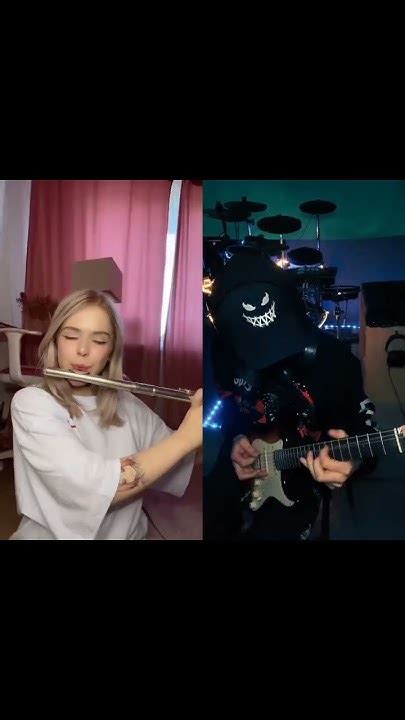 ДЕВУШКА ИГРАЕТ НА ФЛЕЙТЕ ГИТАРА кавер флейта красиваямузыка Cover