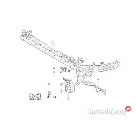 VOLVO XC gorna belka wzmocnienie czolowe Bielany Wrocławskie Sprzedajemy pl