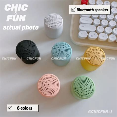 Macaron Inpods Speaker Mini Portable Smart Bluetooth Speaker Lazada Ph
