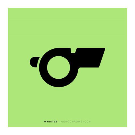 1800 Whistle Blowing Icon Stock Illustrations Royalty Free Vector