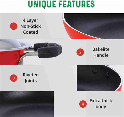 Hm Evotek Non Stick Layer Kadai Kadhai Gas Stove Uses Cooking Bartan