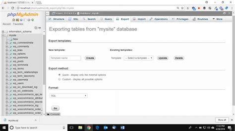 how to upload magento site on server downloading database part 01