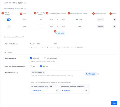 monetization settings developer guides