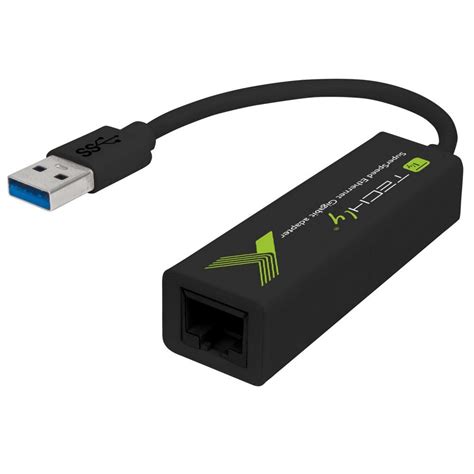 Мрежова карта/адаптер USB-A 3.0, Techly, Gigabit Ethernet RJ45 - eMAG.bg