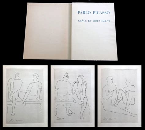Sold At Auction Pablo Picasso Grace And Movement With Etchings