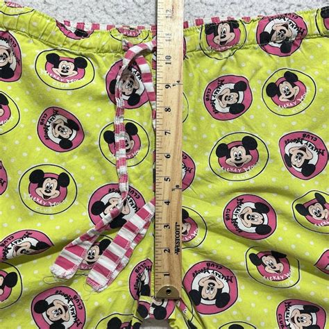 Disney Disney Parks Loungewear Sweatpants Mickey Mouse Club Yellow Grailed