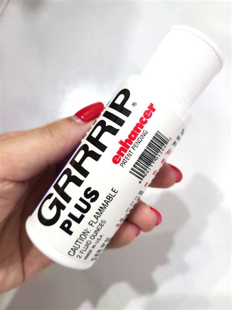 Grrrip Plus Enhancer Improve Grip Dry Hands Grip Lotion Sports